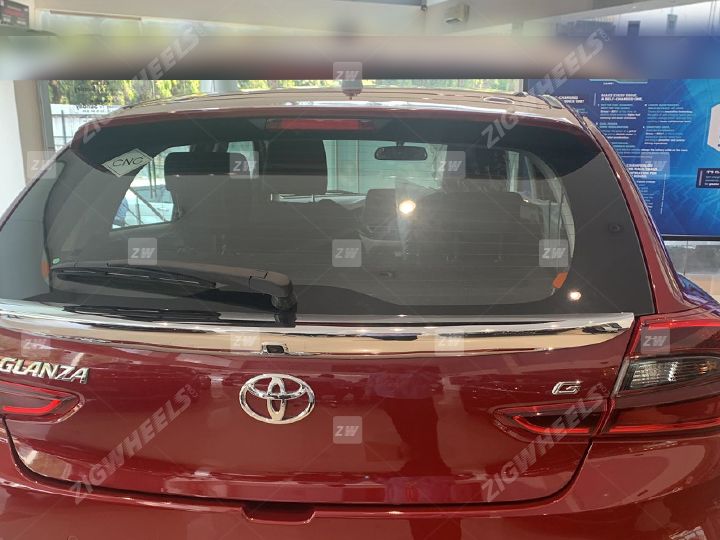 Toyota Glanza CNG Variant In Real-life Images; Take A Look At Its Boot ...