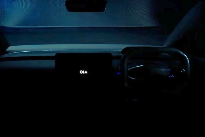 Ola Electric Car Interior Teased For The First Time - ZigWheels