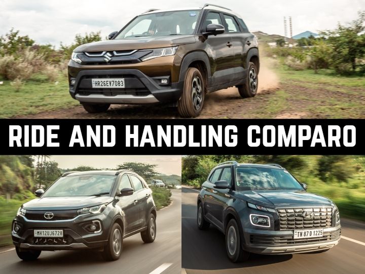 Maruti Brezza Vs Hyundai Venue Vs Tata Nexon – Ride And Handling ...