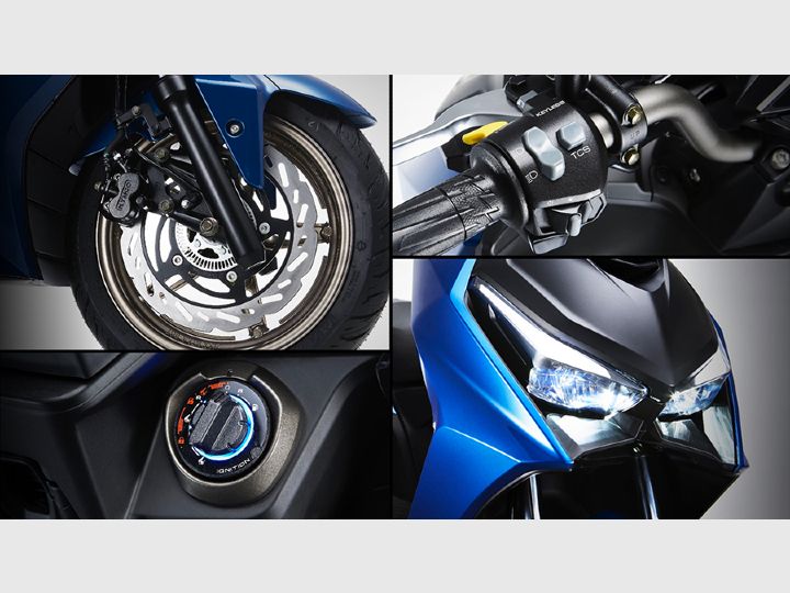 Kymco KRV 180i Scooter Is More Powerful Than Yamaha Aerox 155 - ZigWheels