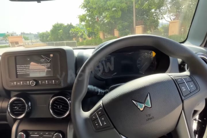 Mahindra Thar Gets Idle Start-stop And New Centre Console Toggle ...