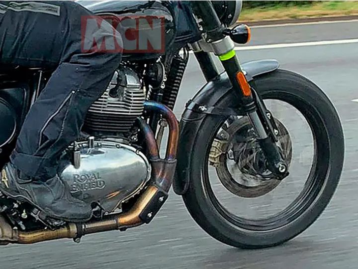 Royal Enfield 650cc Scrambler Spied Abroad - ZigWheels