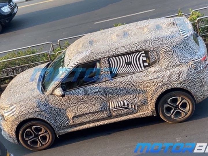 Citroen Compact SUV Side Profile Spied Ahead Of Debut On April 27, 2023 ...