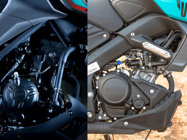 Yamaha MT-15 V2 vs MT-03: Compared in 5 Pics - ZigWheels