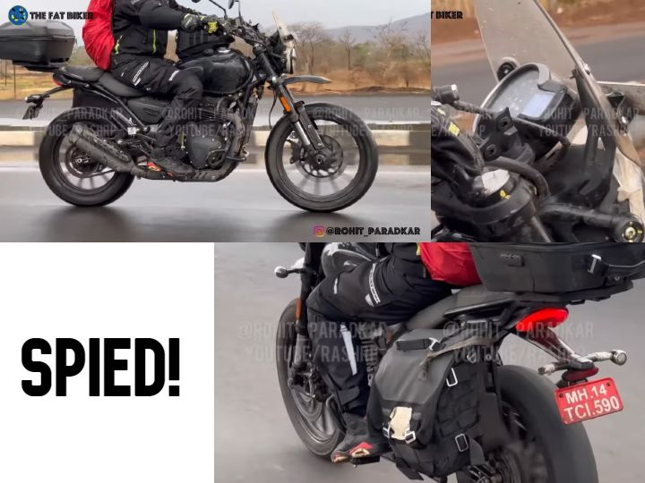 Triumph-Bajaj Scrambler 350 Spotted Testing Again, New Details Visible ...