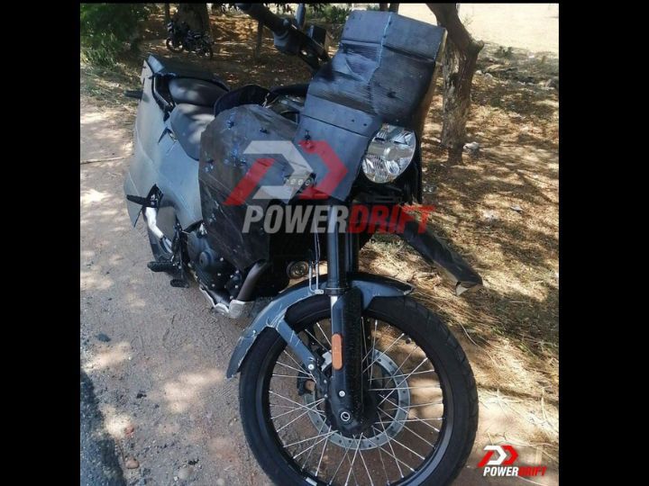 Royal Enfield Himalayan 450 Spotted Again: TFT Instrument Cluster ...