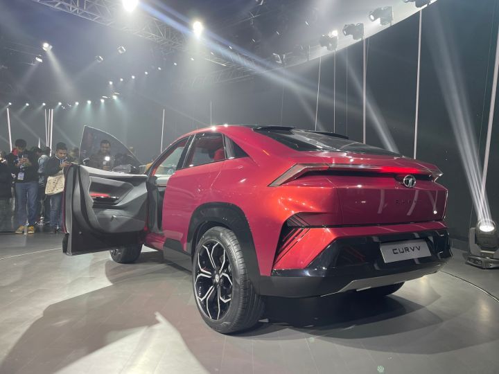Tata Curvv ICE Concept SUV Showcased At Auto Expo 2023, Launch By 2024 ...