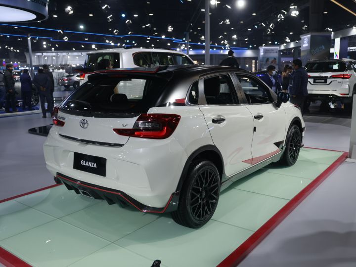 Auto Expo 2023: Sporty Looking Toyota Glanza Showcased With Modified ...