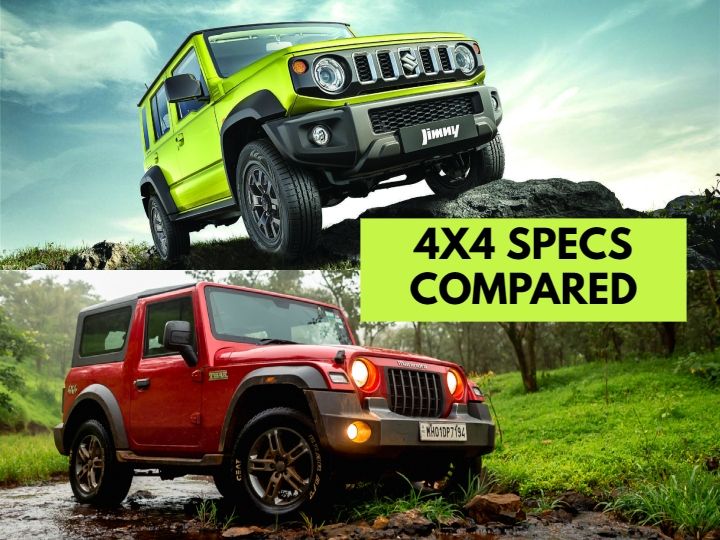 Maruti Jimny vs Mahindra Thar: Off-roading Kit Of India’s Most Popular ...