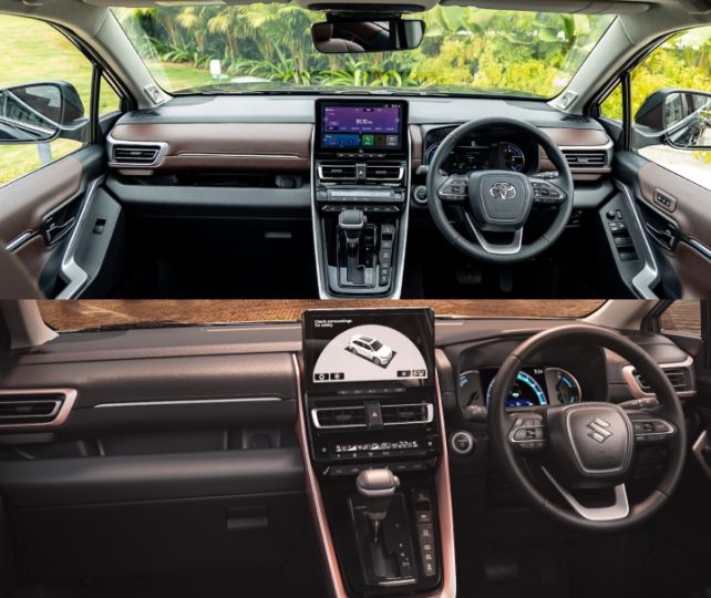 Maruti Invicto Vs Toyota Innova Hycross- Differences Explained - Design ...