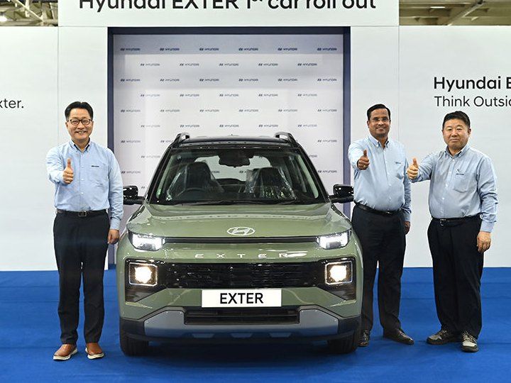 Hyundai Exter Goes Into Production - ZigWheels