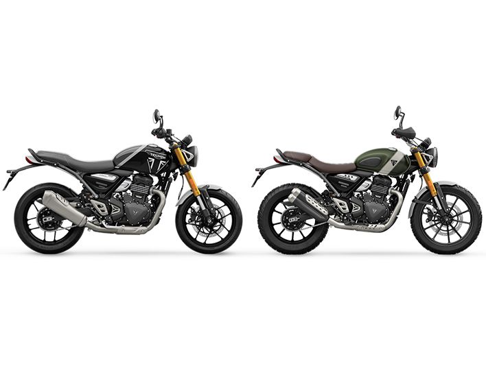 Triumph Speed 400 vs Scrambler 400X: What's Different? - ZigWheels