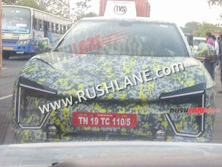 Mahindra BE.05 Spied Testing For The First Time - ZigWheels