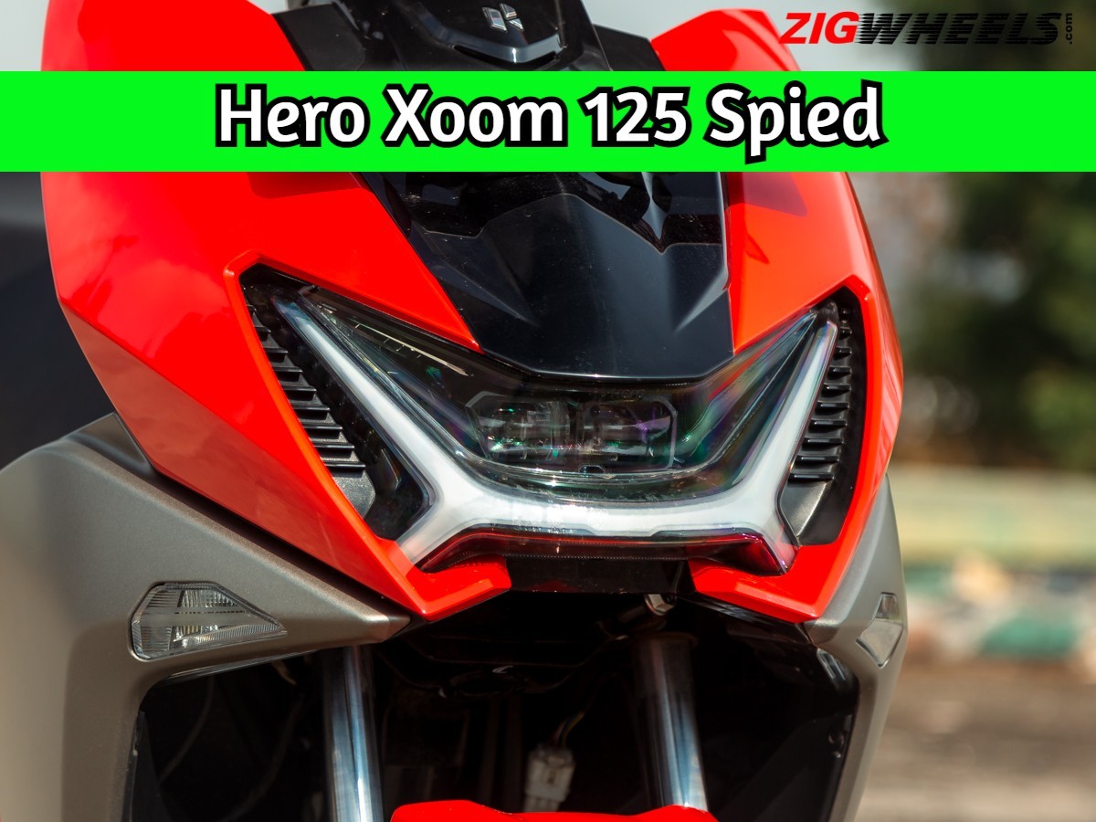 Hero Xoom 125cc Scooter Spied, TVS NTorq 125 Rival - ZigWheels