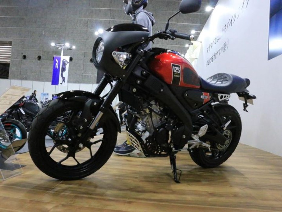 Modified Yamaha XSR125 Cafe Racer Showcased In Japan At 2023 Osaka Motorcycle Show - ZigWheels