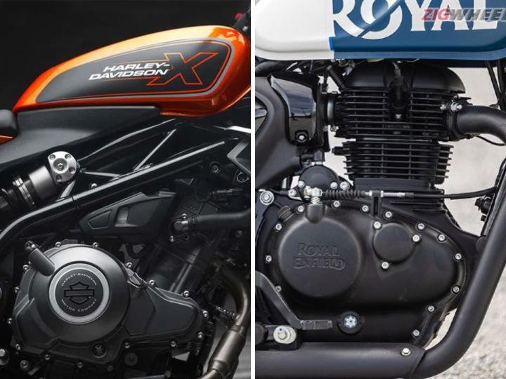 Harley-Davidson X350 vs Royal Enfield Hunter 350: Specification ...
