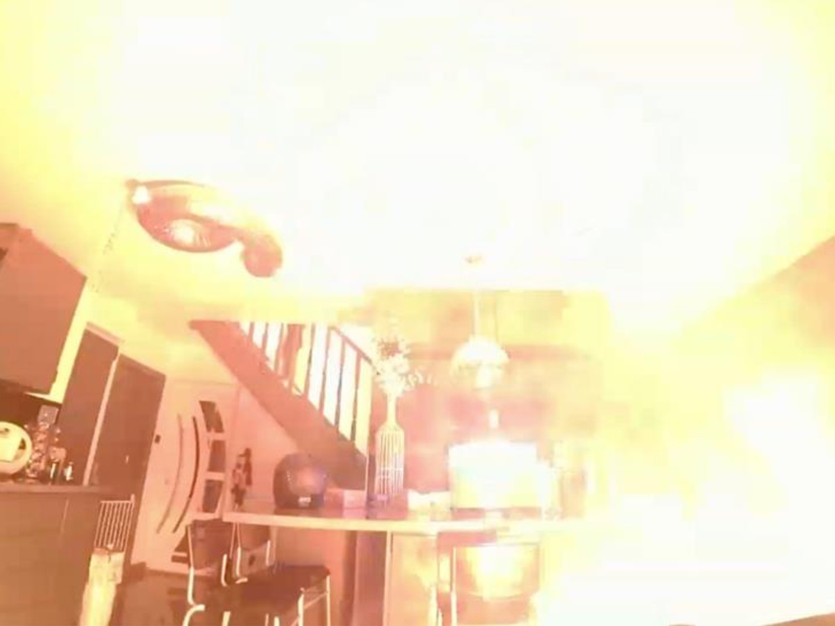 Scary Video Shows Electric Bike Battery Exploding Inside A House Due To ...