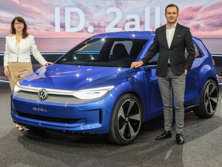 Volkswagen ID. 2all Concept EV Revealed As All-electric Golf Hatchback ...