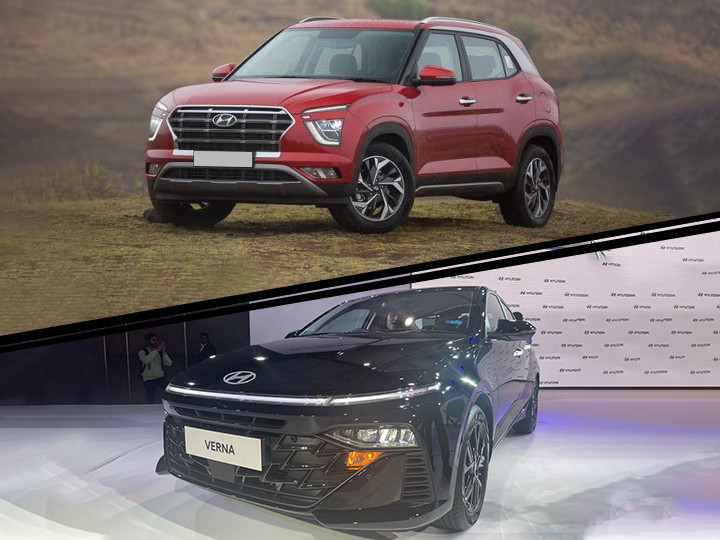 2023 Hyundai Verna vs Creta: Design, Features, Powertrain & Price ...