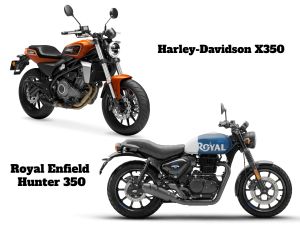 Royal Enfield Hunter 350 vs Yamaha FZ X - Compare Prices, Specs, Features