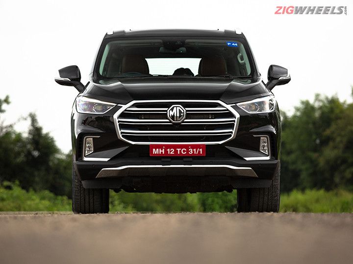 MG Gloster Black Storm Edition Teased Ahead Of Launch - ZigWheels