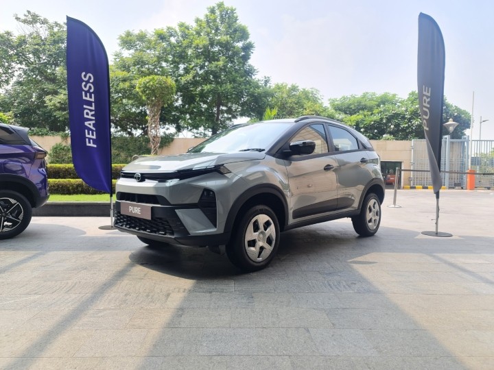 A Detailed Look At Tata Nexon Facelift’s One-above-base Pure Variant In ...