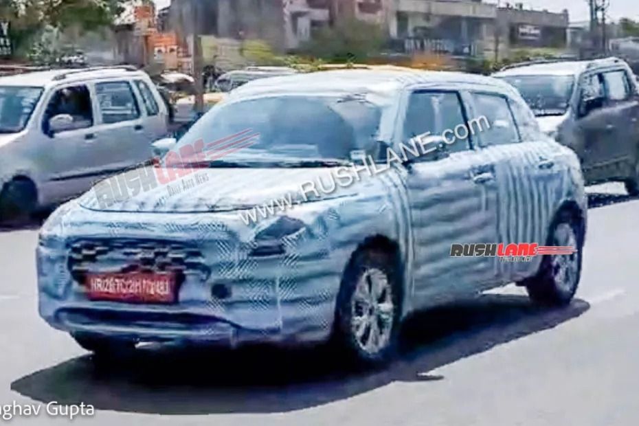 2024 Maruti Suzuki Swift Spied Again, New Interior Details Revealed ...
