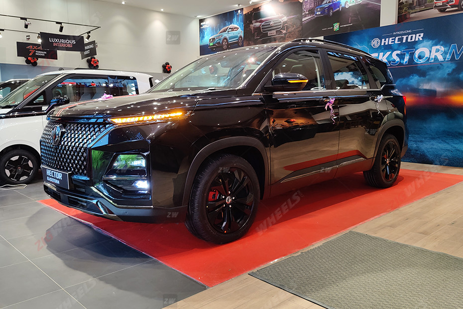 MG Hector Blackstorm Edition Detailed Image Gallery - ZigWheels