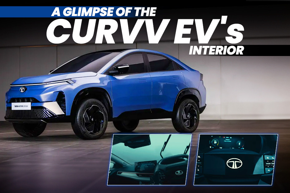 The Upcoming Tata Curvv EV’S Interior Previewed In An Official Teaser ...