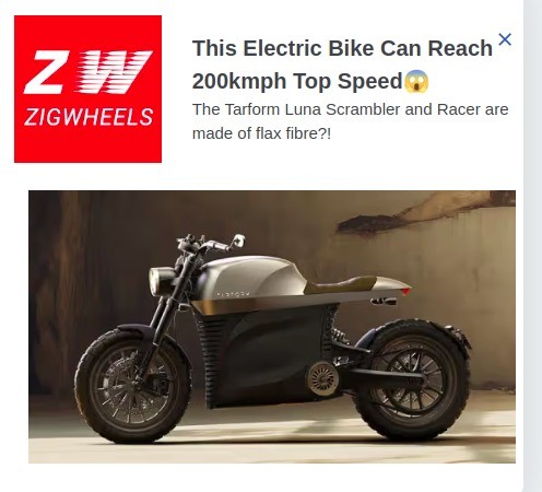 The Tarform Luna Electric Motorcycle Is The Perfect Rival To The ...