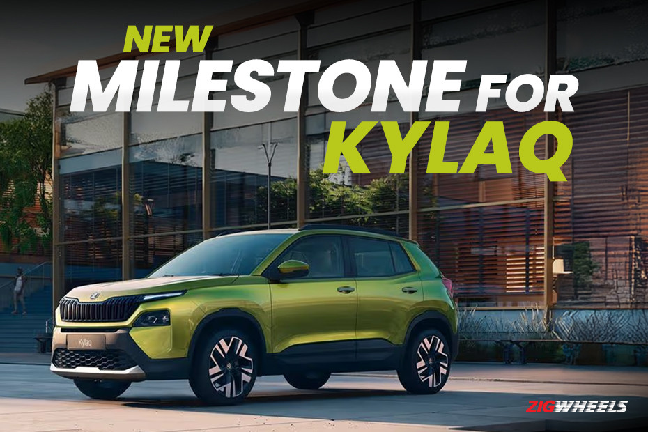 Skoda Kylaq Achieves A Booking Milestone Even Before Its Deliveries ...