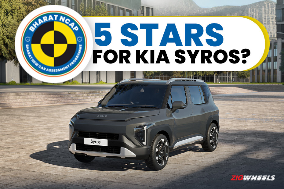 Kia Syros To Be Sent To Bharat NCAP, A 5-Star Safety Rating Possible? - ZigWheels