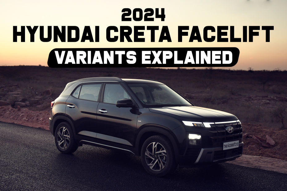 2024 Hyundai Creta Facelift Variants-specific Features Explained ...