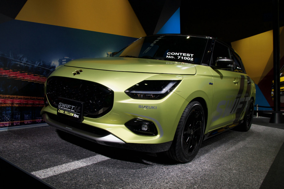 2024 Maruti Suzuki Swift Cool Yellow Rev Concept Revealed At Tokyo Auto ...