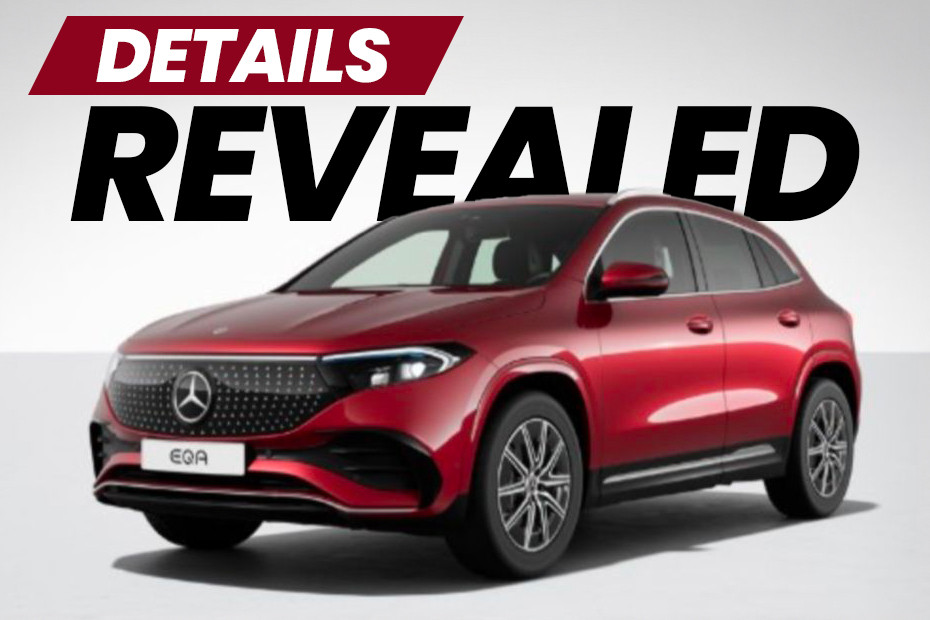 EXCLUSIVE: Mercedes-Benz EQA Electric SUV Variant, Colour Options And ...