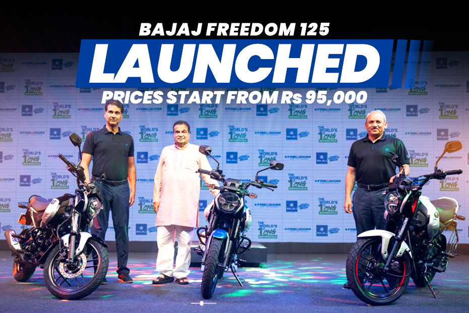 BREAKING: Bajaj Freedom 125 CNG Bike Launched: 1st CNG Bike Launch In ...