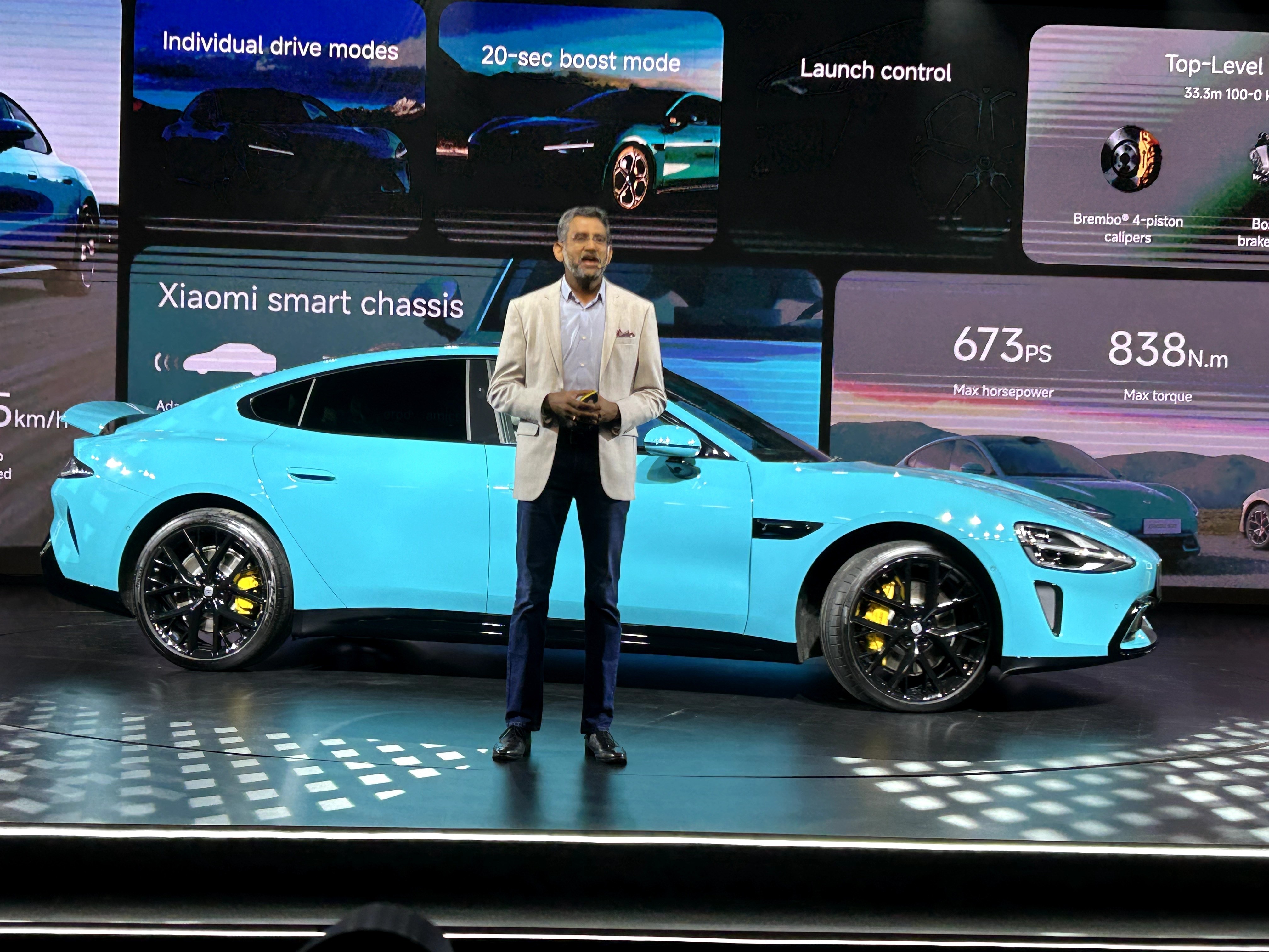 Xiaomi SU7 Electric Car Showcased In India, Rivals Tesla Model 3 And ...