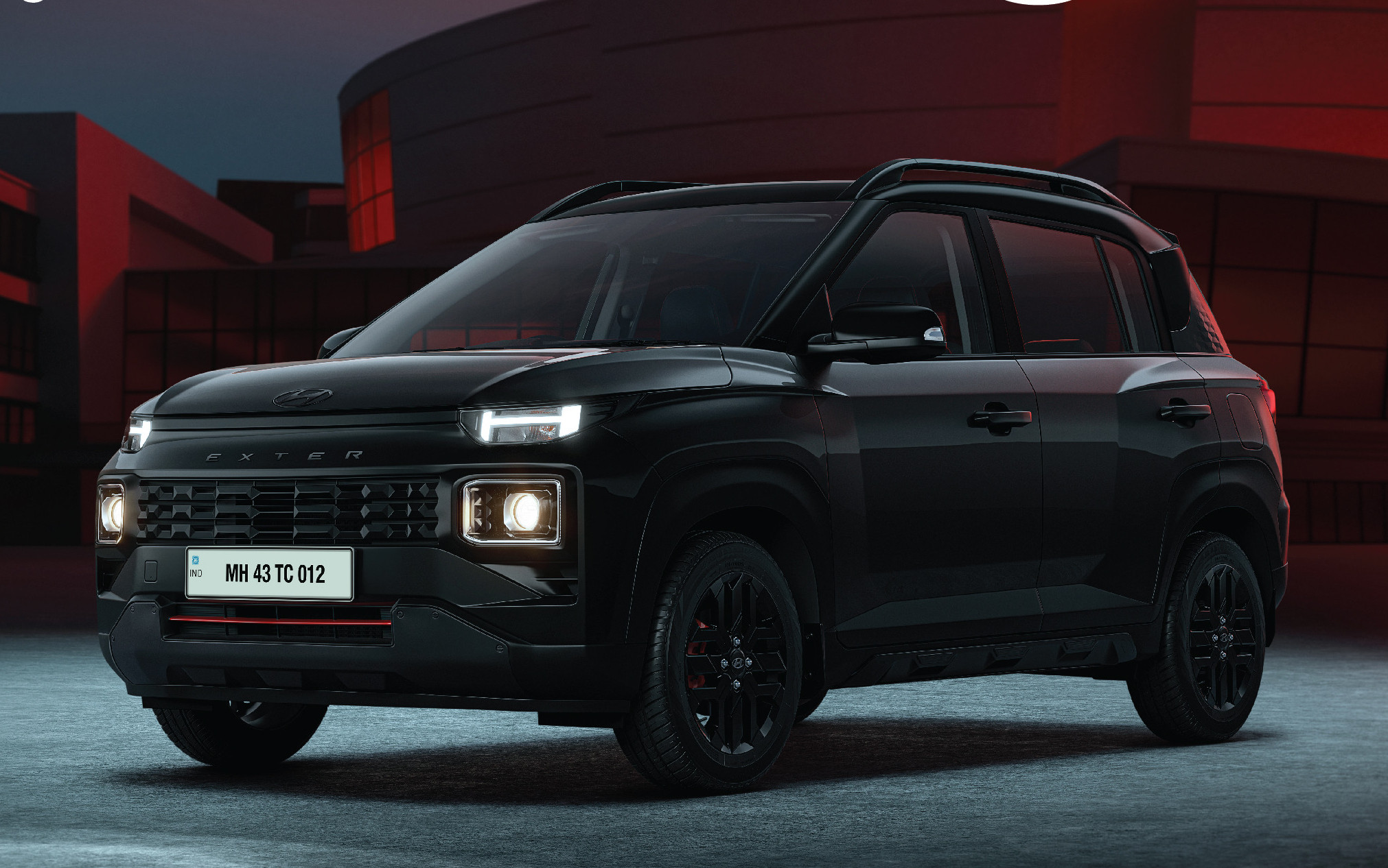 Hyundai Exter Knight Edition Launched With Black And Red Theme At Rs 8. ...