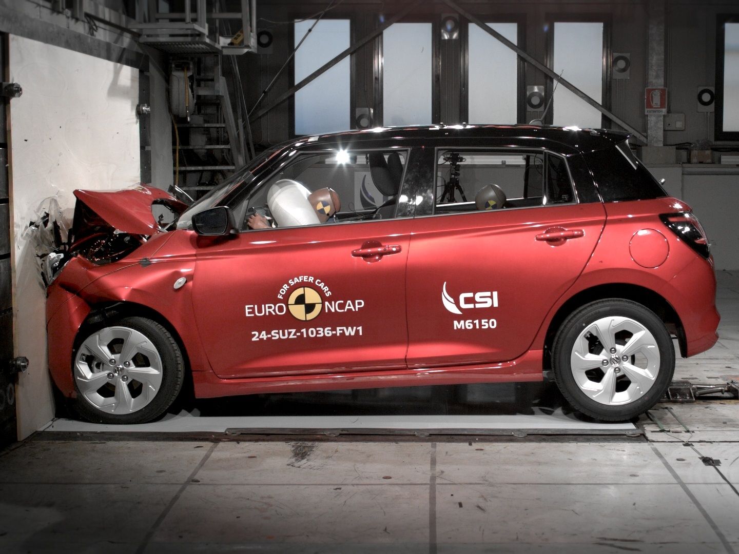 2024 Maruti Suzuki Swift Scores Average 3 Stars In Euro NCAP Crash ...