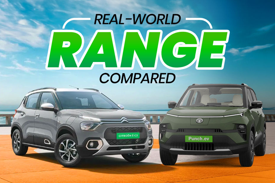 Citroen eC3 vs Tata Punch EV: Real-world Range Compared - ZigWheels