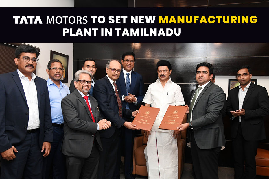 Tata Motors To Set Up A New Manufacturing Facility In Tamil Nadu ...