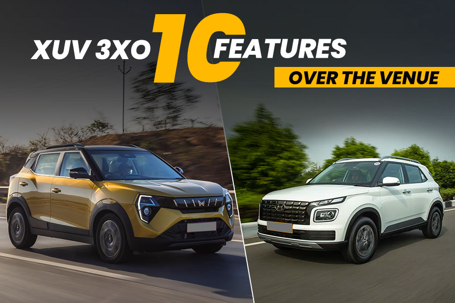 The Mahindra XUV 3XO Comes Equipped With These 10 Features Over the ...
