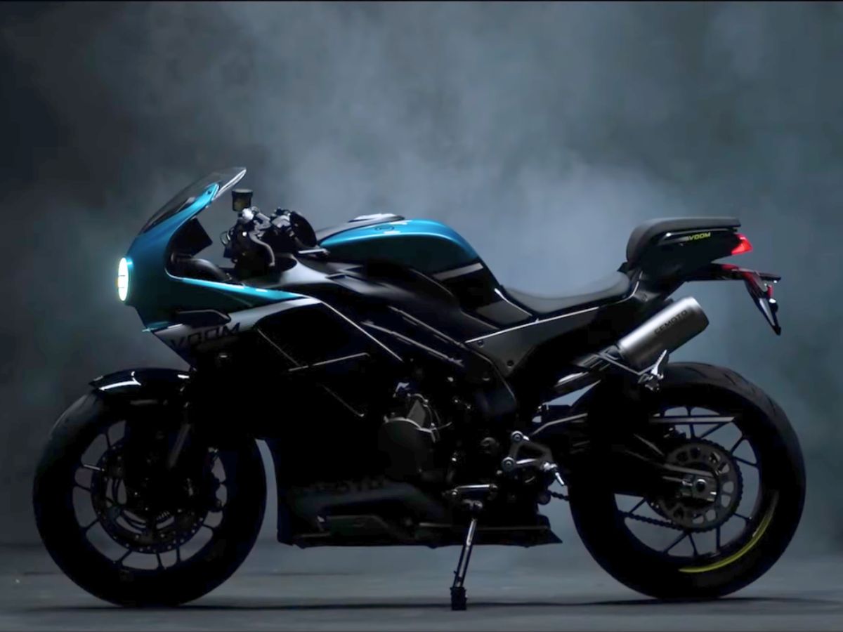 CFMOTO 500SR Voom: First Look At The New 500cc Inline-4 Sports Bike ...
