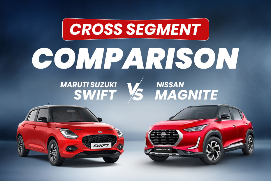 Maruti Suzuki Swift vs Nissan Magnite: Dimensions, Features ...