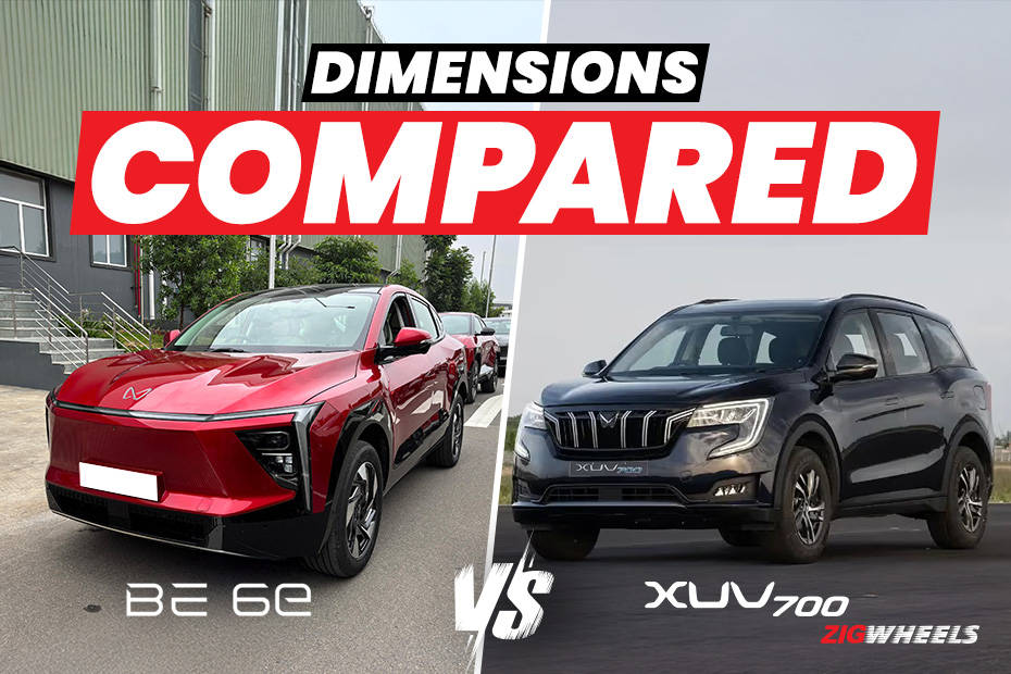 Mahindra Xev 9e Vs Xuv700 A Detailed Comparison Of Their Dimensions