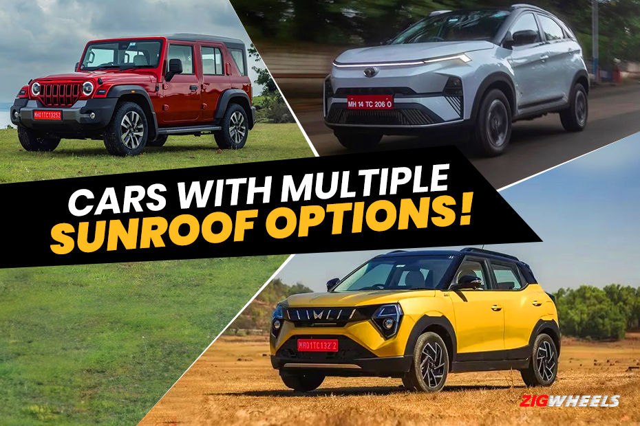 5 Cars Available With Panoramic And Single-pane Sunroof: Tata Nexon ...