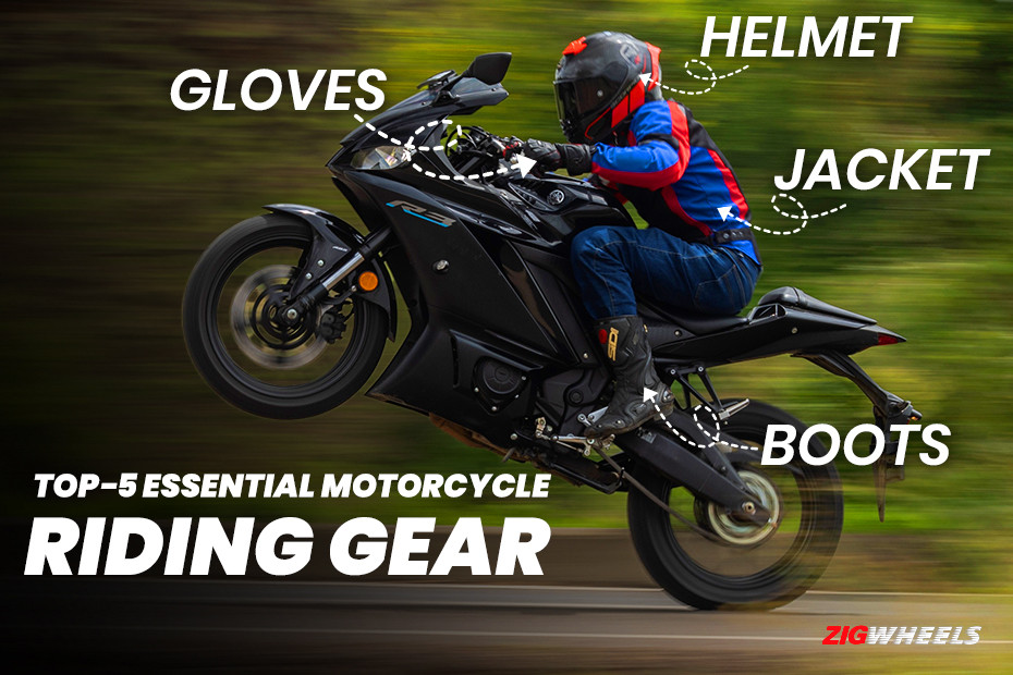 Top 5 Essential Motorcycle Riding Gear You Must Have - ZigWheels