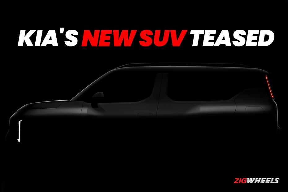 New Kia SUV Teased With A Distinct Boxy Design, Likely To Sit Between ...