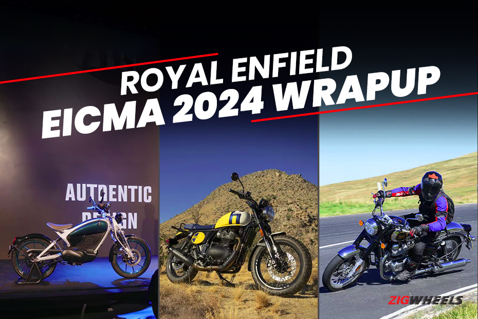 Royal Enfield At EICMA 2024 Launches & Unveils, Royal Enfield Flying Flea C6, Royal Enfield Bear ...