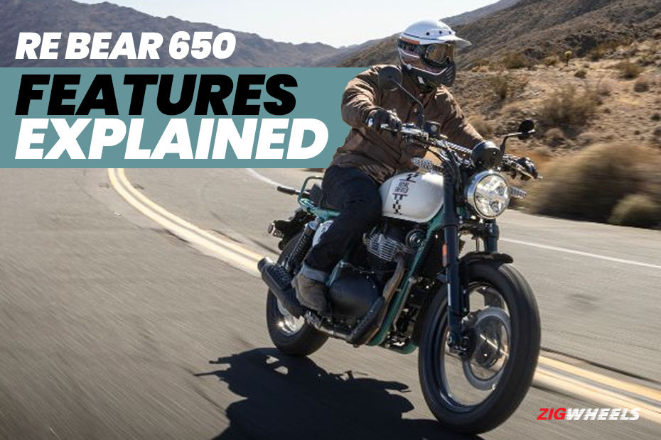 Royal Enfield Bear 650: Features Explained - ZigWheels
